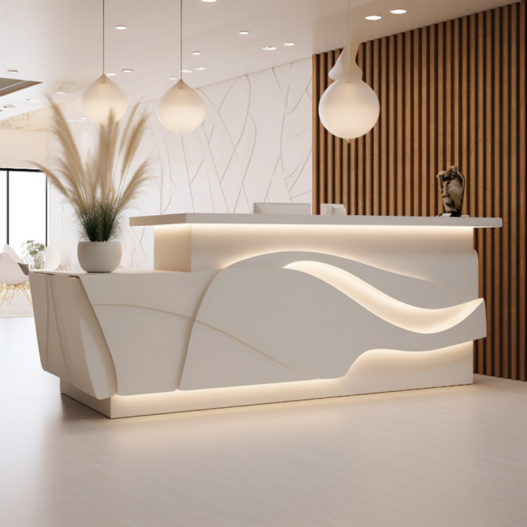 Innovative Reception Desk Designs for Beauty Salons — M2 Retail