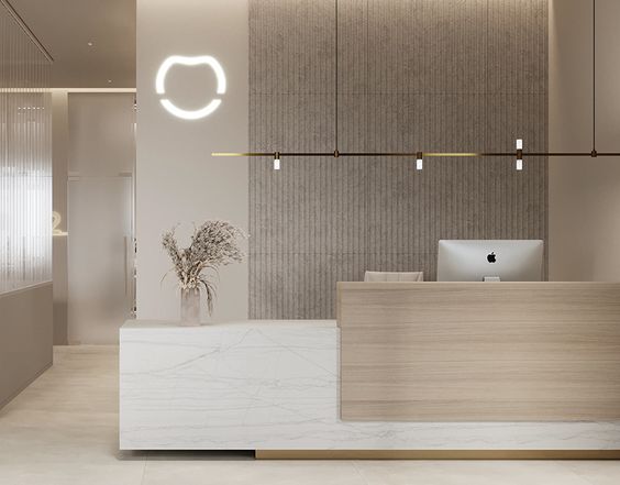 Popular Trends in Reception Counters for Spa Salons in 2024 — M2 Retail