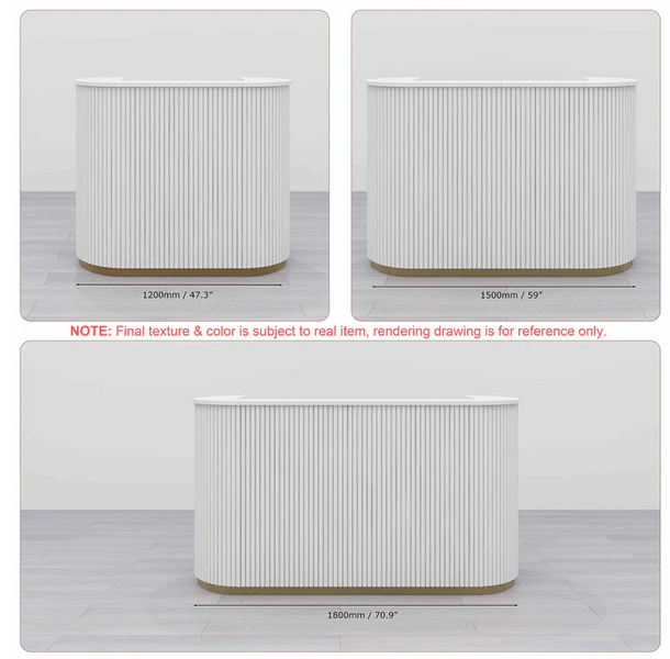 Small Reception Desk Designs for Stores — M2 Retail