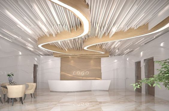 Best Reception Design Ideas from M2 Retail