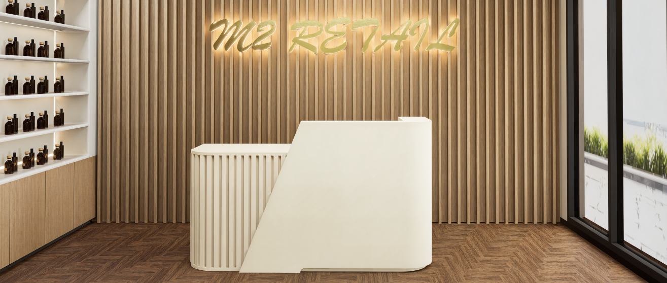 Modern Custom Reception Desk: How the Sulla Round Desk Elevates Your C ...