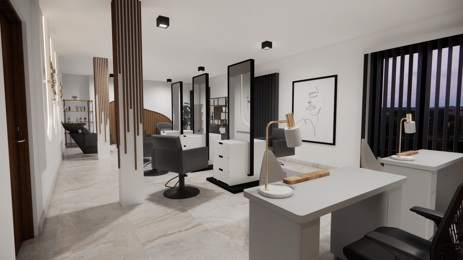 Creating a Luxurious Oasis: Salon and Spa Interior Design Inspiration ...