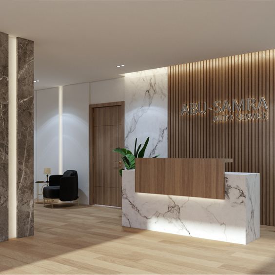 Chic Reception Desk Styles for Beauty Spas — M2 Retail