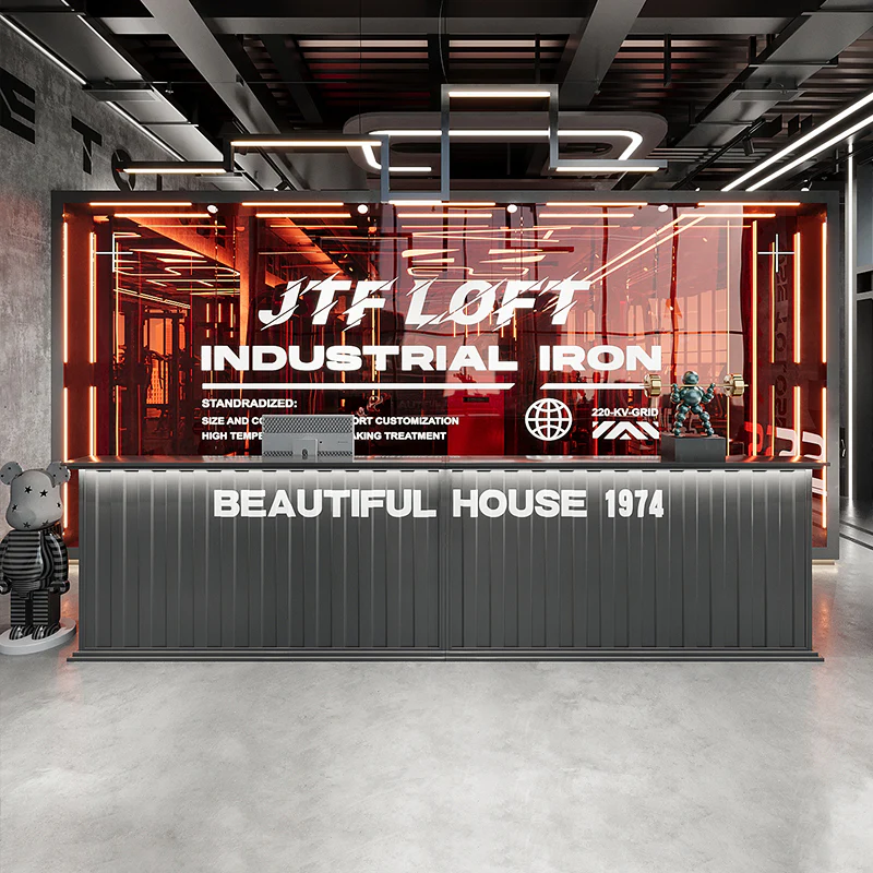 Creating a Stunning Front Reception Counter for Your Store with M2-Ret ...