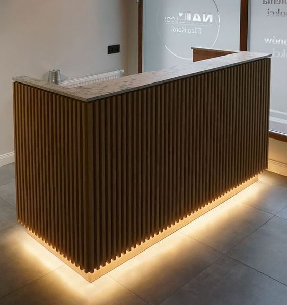 Stylish and Functional: The Best Reception Counters for Beauty Salons ...
