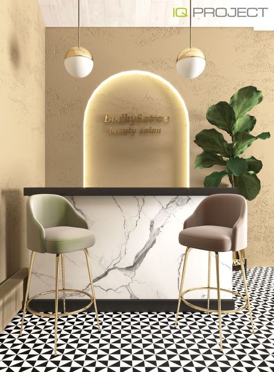 The Evolution of Reception Desks in the Beauty Industry — M2 Retail