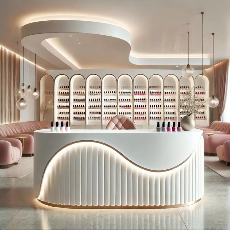 Choosing the Perfect Reception Counter for Your Salon: A Comprehensive ...