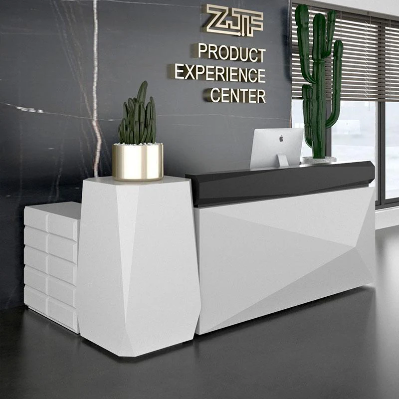 Get the Eris L-Shaped Desk from M2-Retail to Redesign Your Lobby — M2 ...