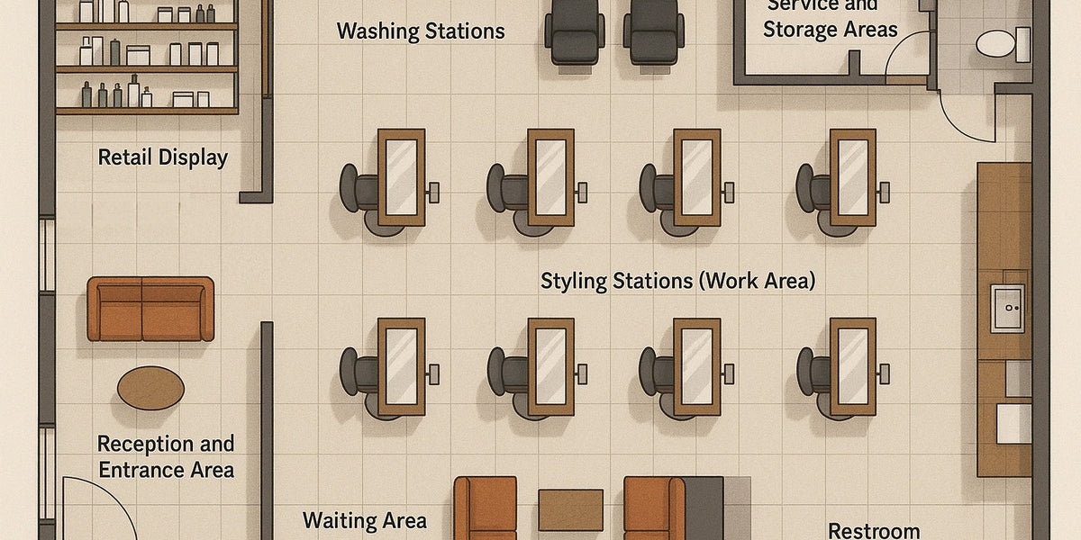 How to Design a Salon Layout Professionally? — M2 Retail