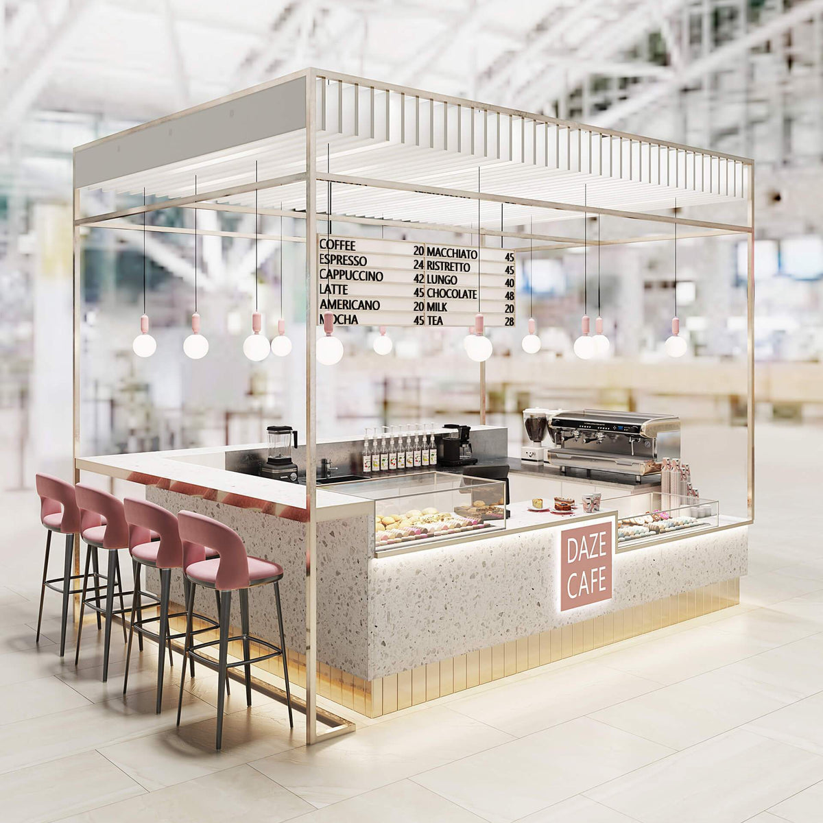 Hand Wash Station with Sink for Retail Shop or Mall Kiosk - M2 Retail