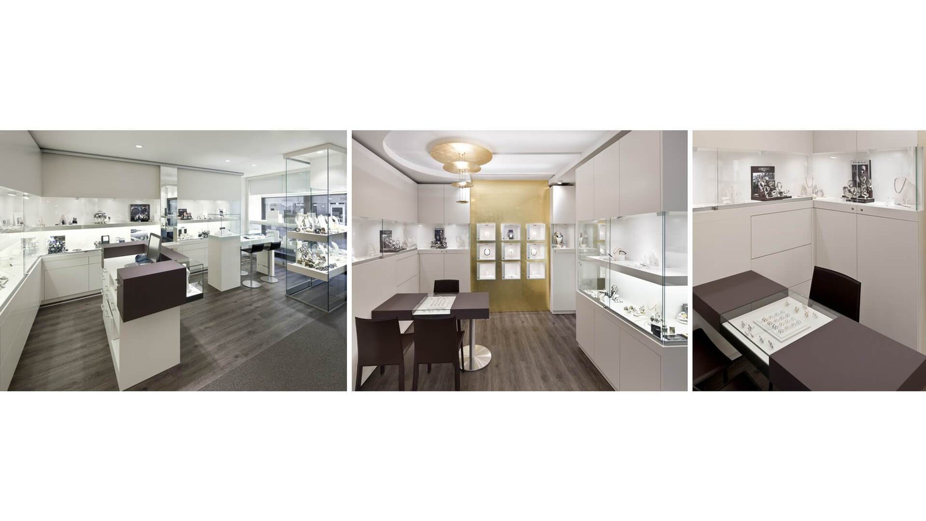 Luxury Round Watch Shop Design - M2 Retail