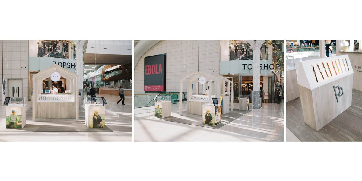 Pop up Watch Mall Shop Design — M2 Retail