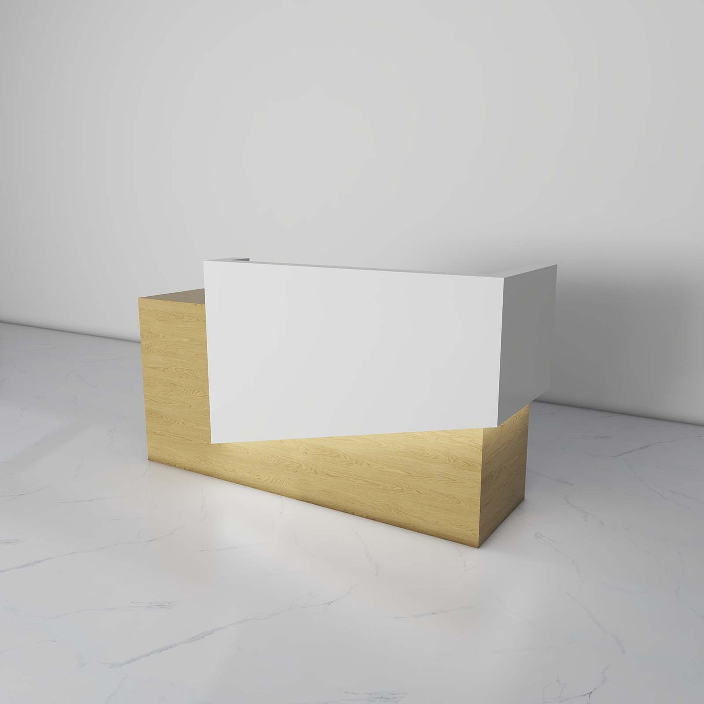 Artio Marble Reception Desk of High Quality - M2 Retail