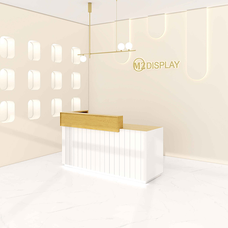 Aine Pencil Reception Desk of High Quality - M2 Retail