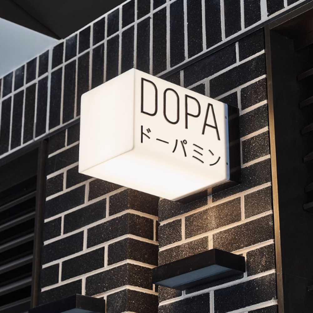 Custom Outdoor LED Neon Sign | Acrylic Lightbox Storefront Display & A ...