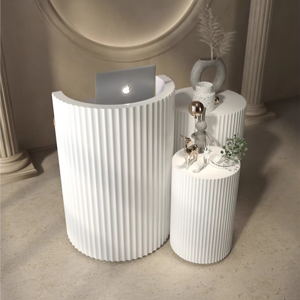 Ares Small Reception Desk for Spa & Salon — M2 Retail