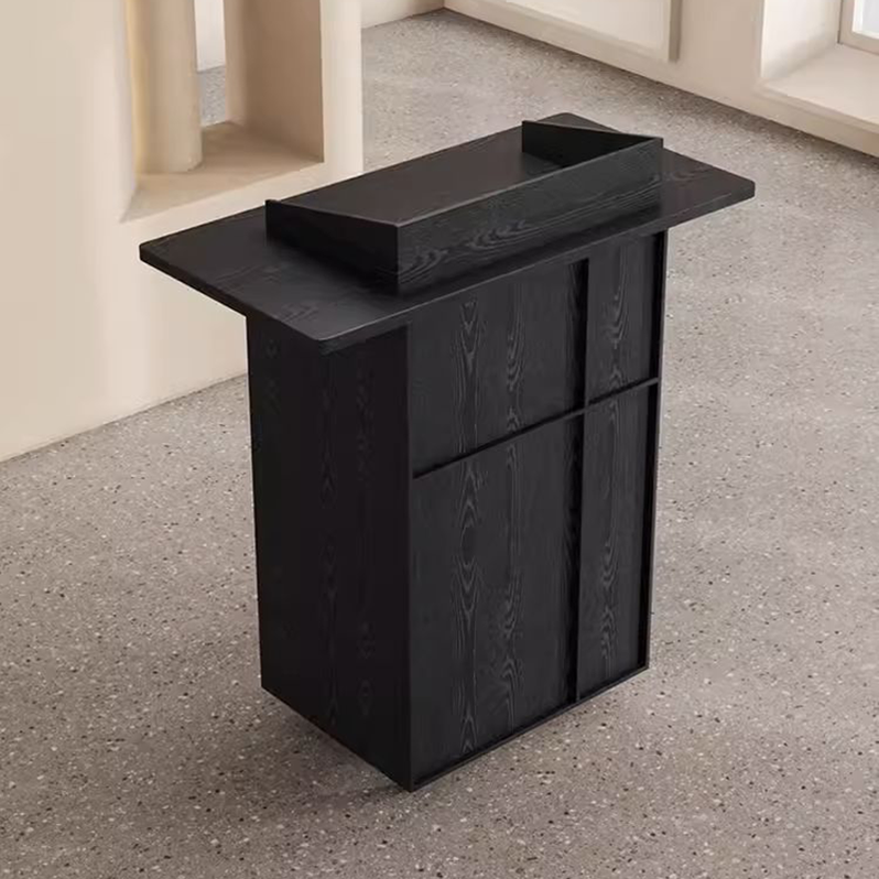 Belus Small Reception Desk with Wheels — M2 Retail