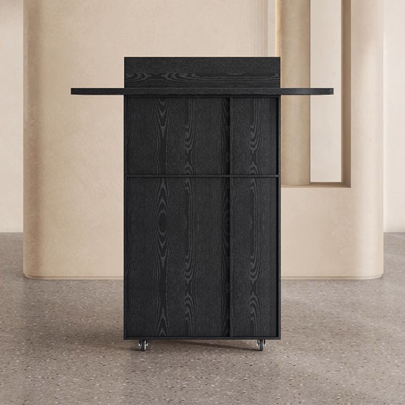 Belus Small Reception Desk with Wheels — M2 Retail