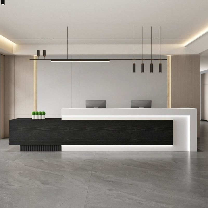 Boreas Big Lobby Reception Desk — M2 Retail