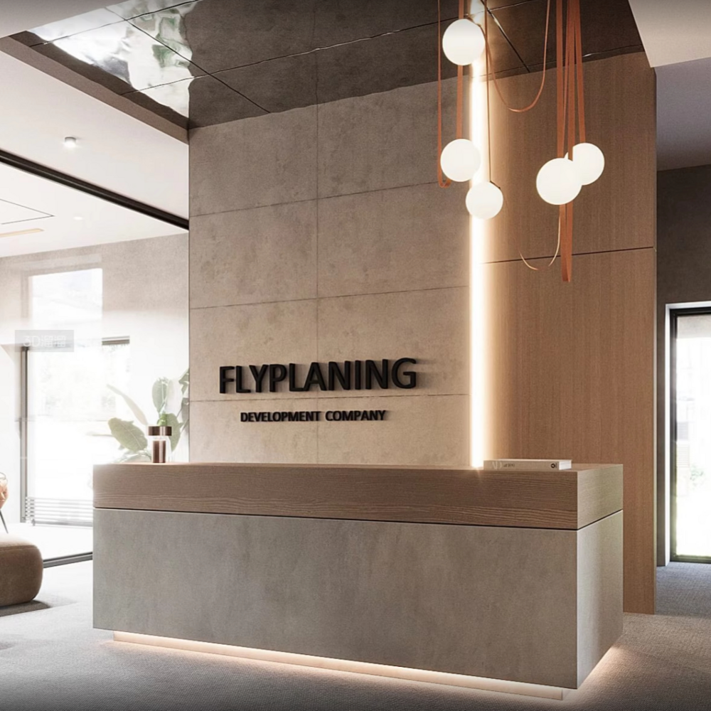 Cadmus Large Reception Desk — M2 Retail