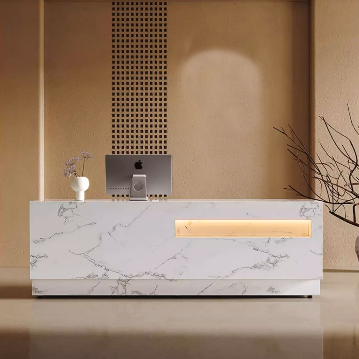 Doso Big Retail Reception Desk — M2 Retail