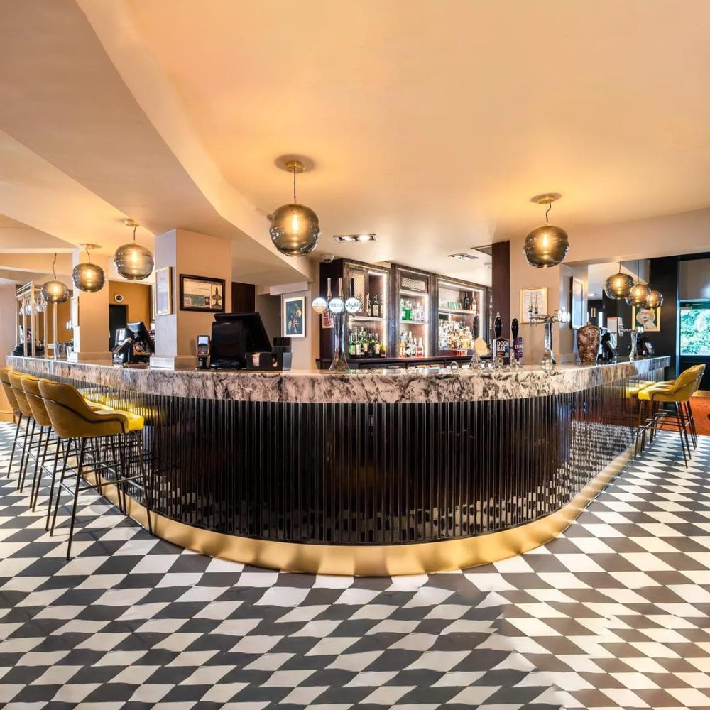 Geode Marble Bar Counter - $700/m Custom — M2 Retail