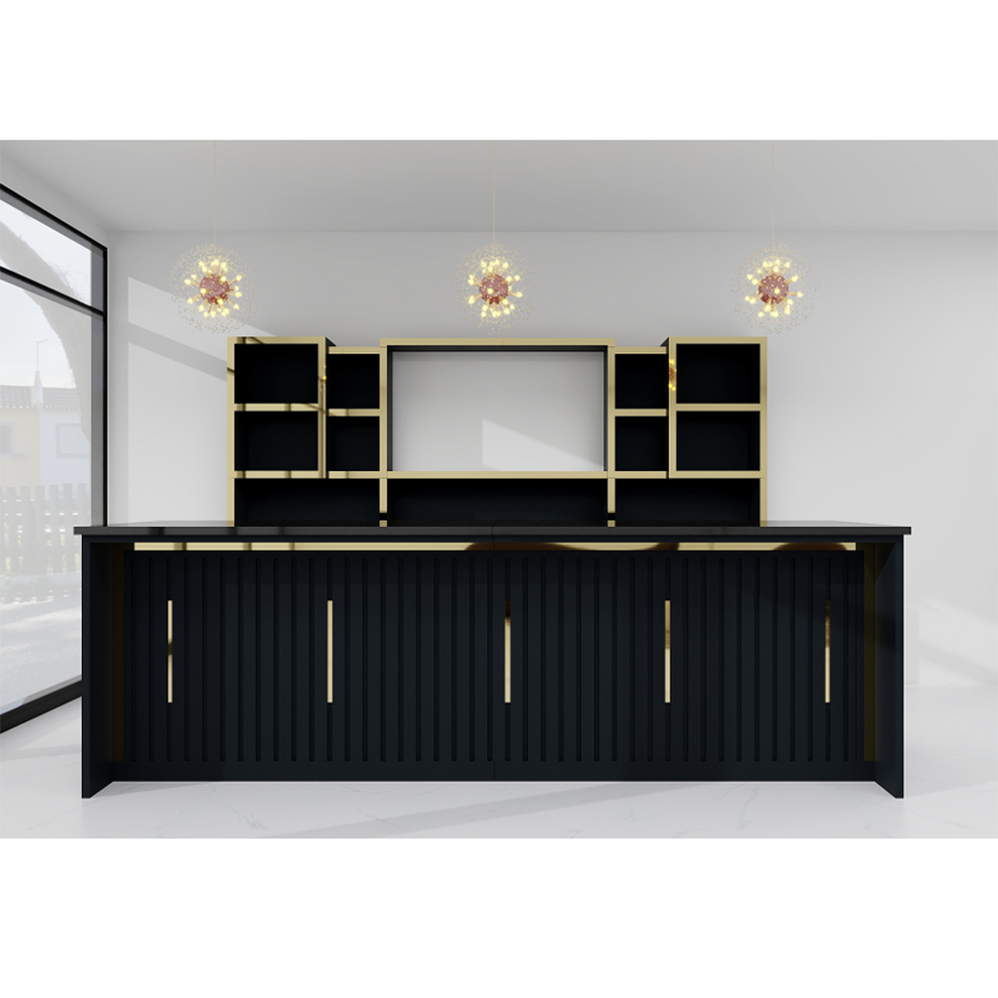 Custom Reception Desk — M2 Retail