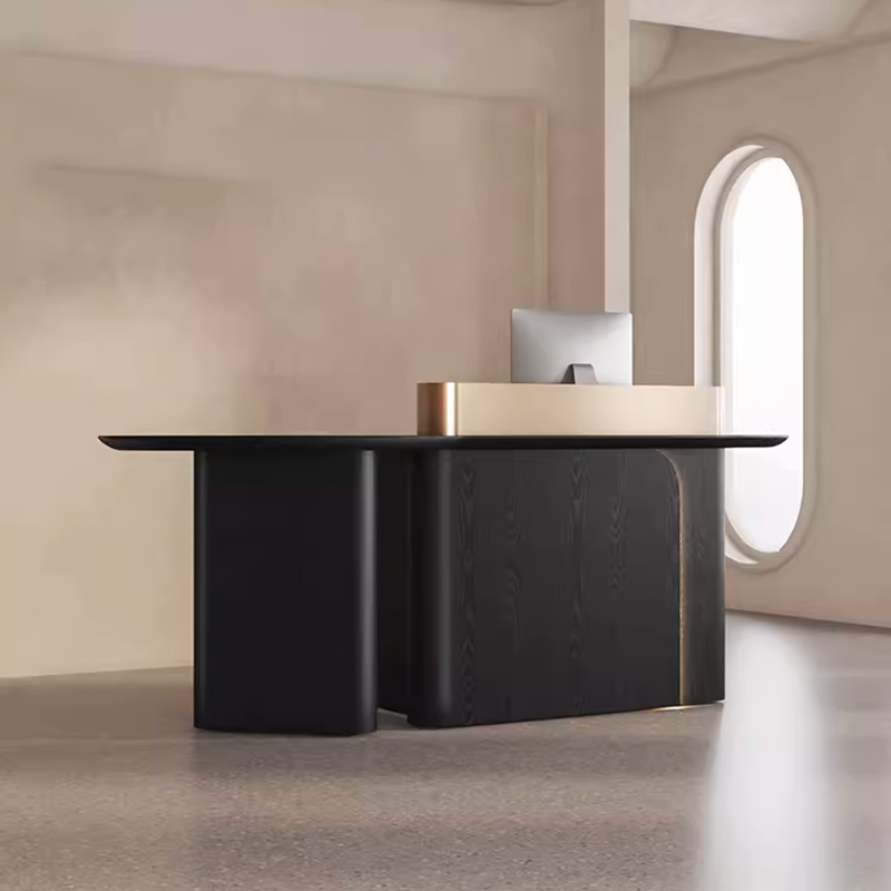 Ion Design Models Creative Marble Reception Desk — M2 Retail