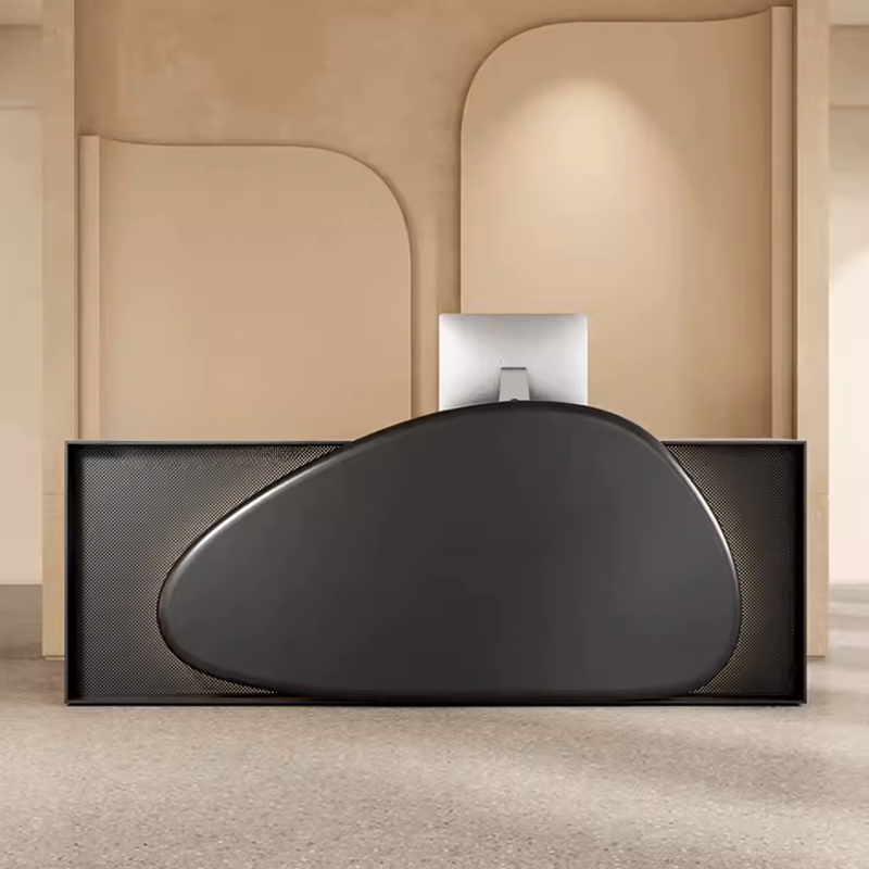 Minus Art Design Reception Desk with LED — M2 Retail