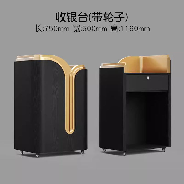 Petal Restaurant Small Reception Desk and Portable Welcome Table — M2 ...