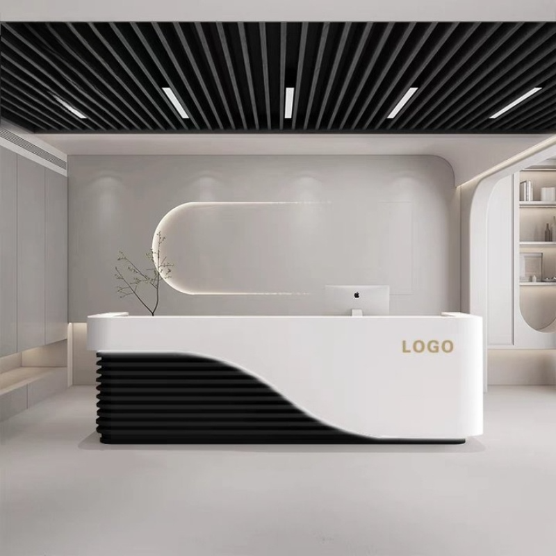 Asopus Retail Large Reception Desk — M2 Retail