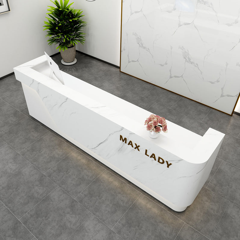 Monroe Large Retail Reception Desk of High Quality - M2 Retail