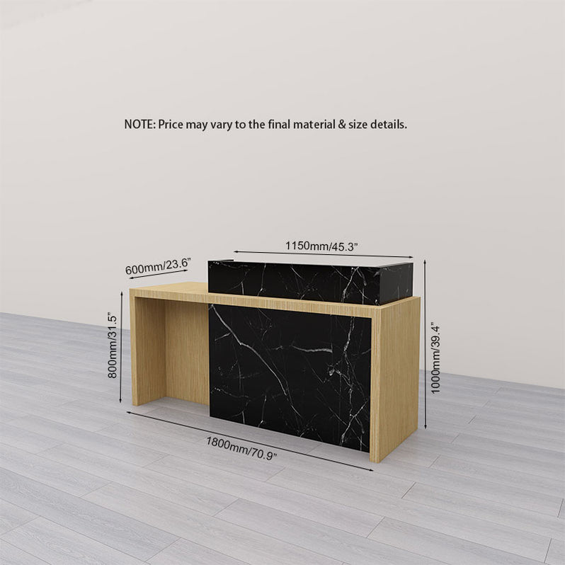 Coeus Custom Reception Desk — M2 Retail