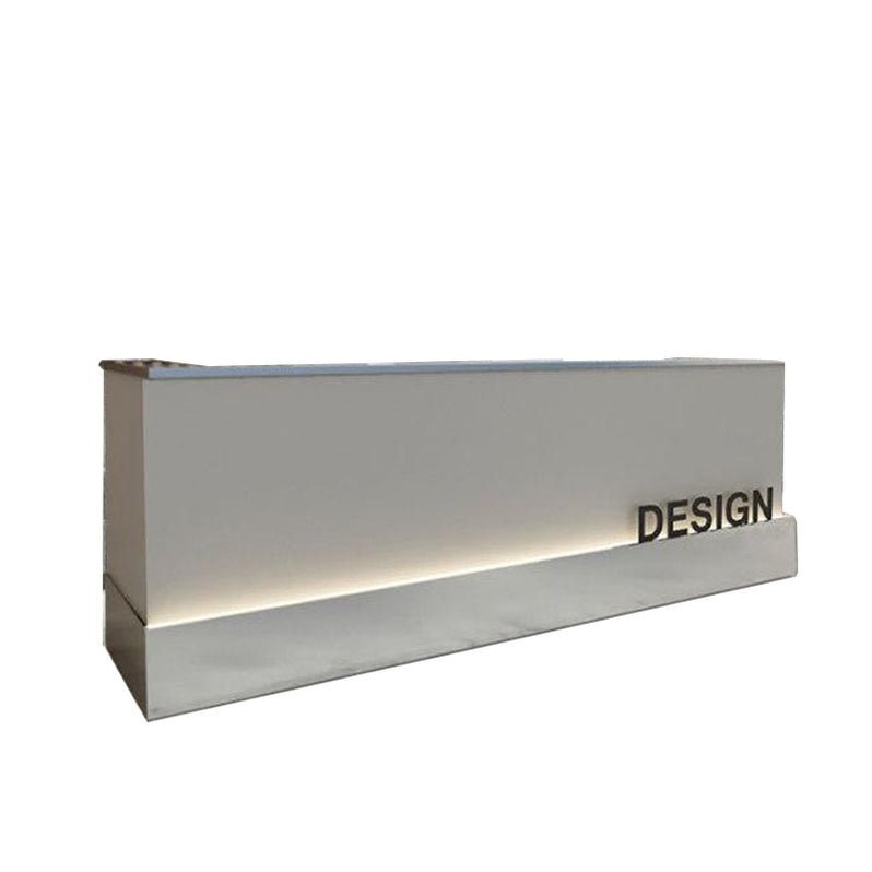 Gaia Steel Reception Desk of High Quality - M2 Retail