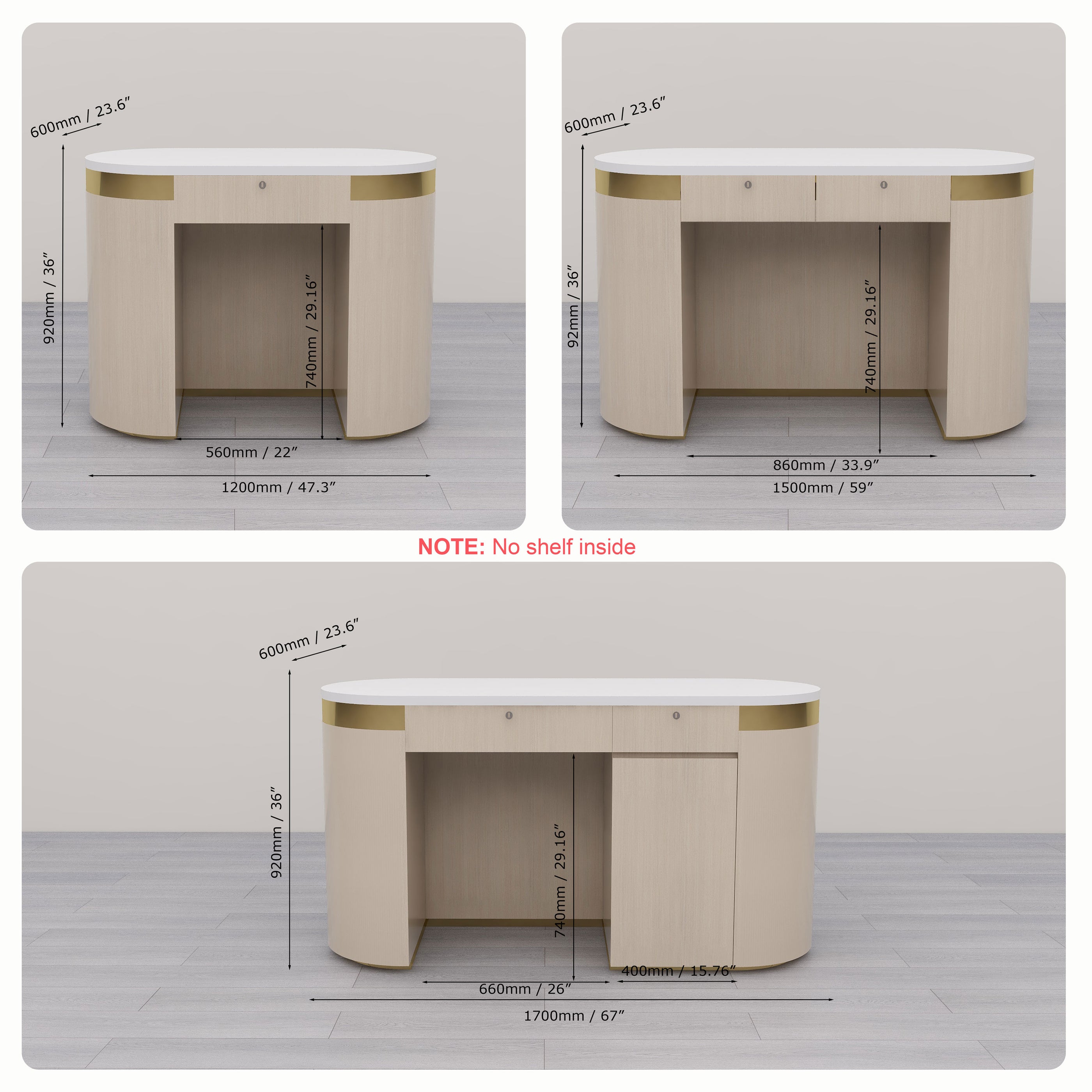 Morandi Timber Reception Desk Custom — M2 Retail