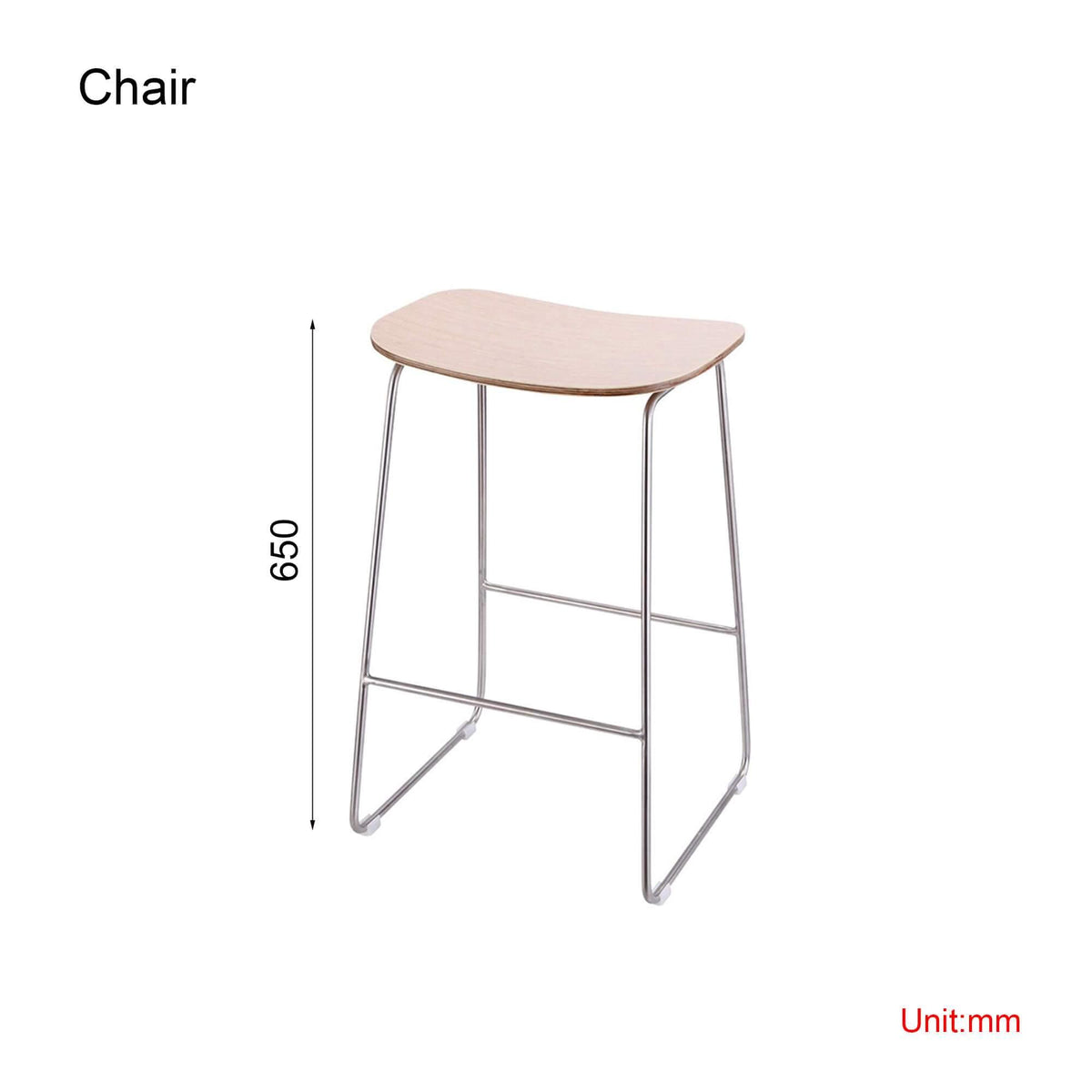 Apple phone store chair 420*390*650mm — M2 Retail