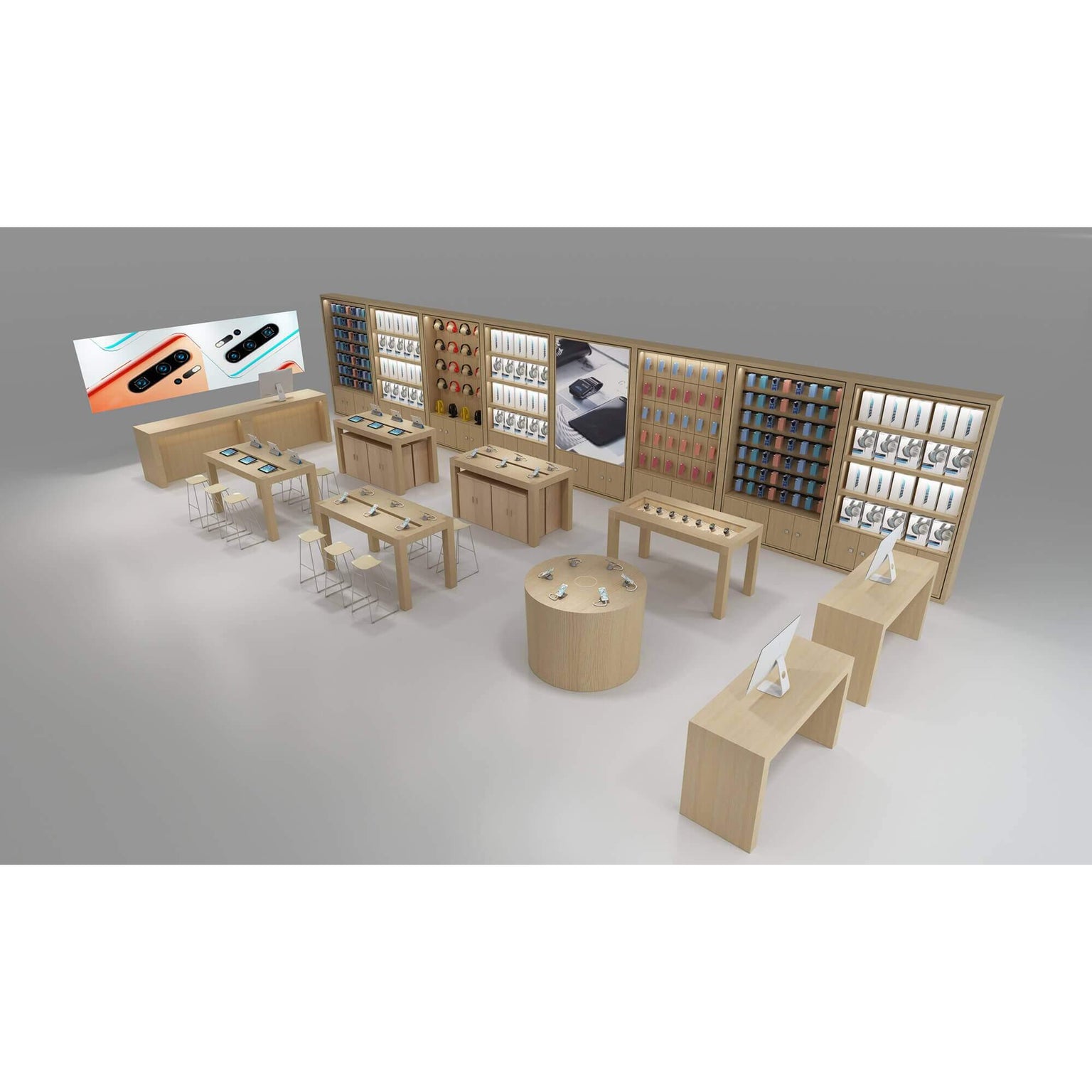 Phone Store Fixtures — M2 Retail