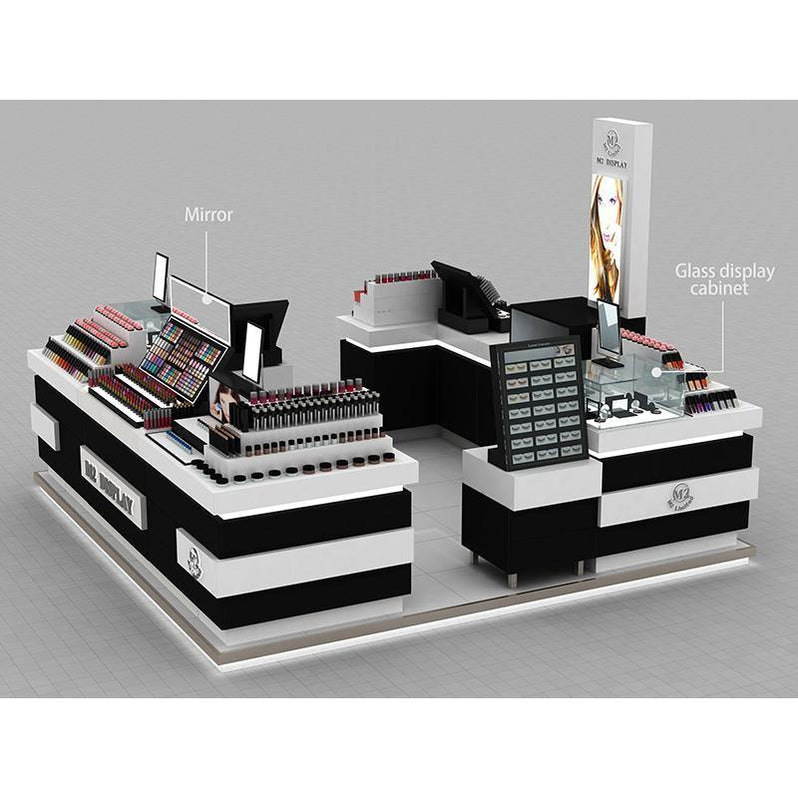 Customized Cosmetics Kiosk | Custom Mall Kiosk Manufacturers — M2 Retail