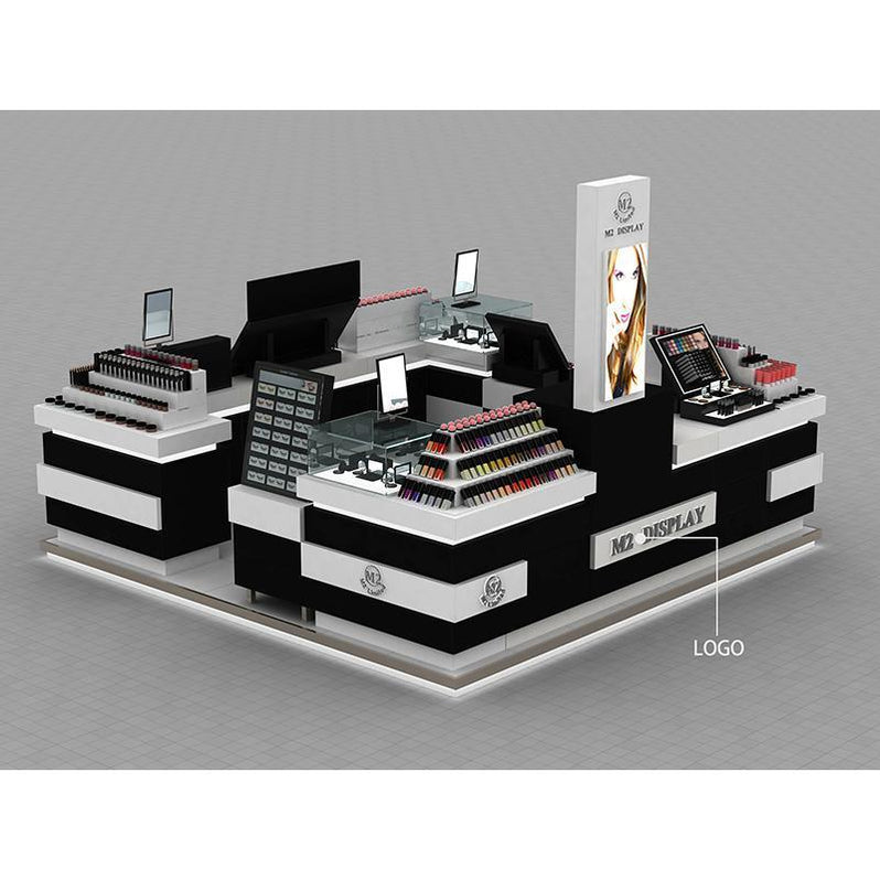 Customized Cosmetics Kiosk | Custom Mall Kiosk Manufacturers — M2 Retail
