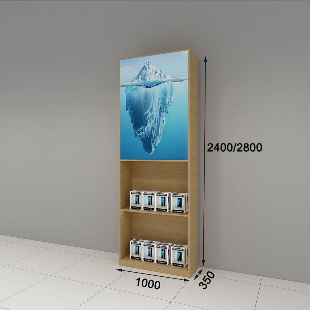 HUAWEI Wall Display Cabinet | Cell Phone Display Showcase Price — M2 Retail