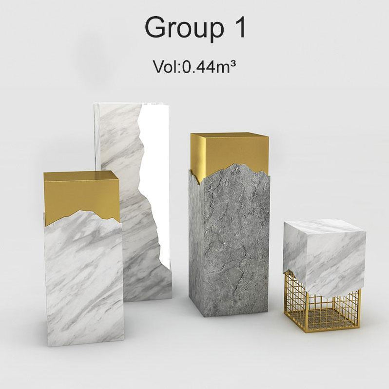 Illuminated Free Display Stand Retail Display Plinth Featured Deractio ...