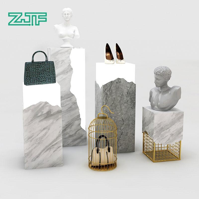 Illuminated Free Display Stand Retail Display Plinth Featured Deractio ...