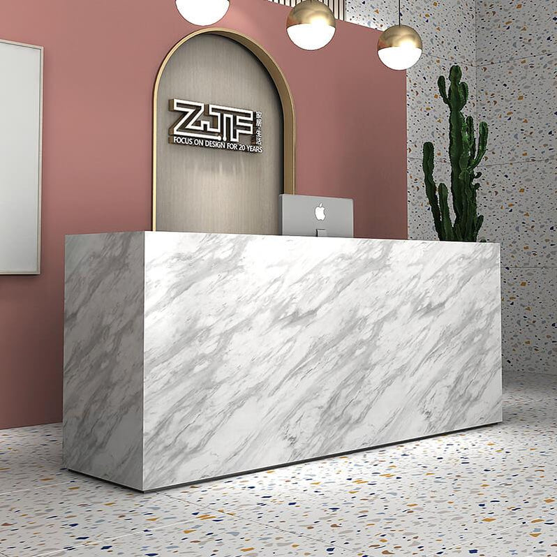 Hera Marble Reception Desk of High Quality - M2 Retail