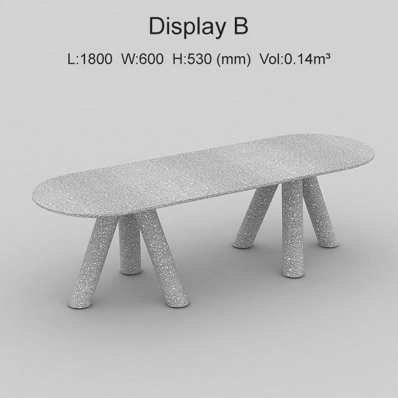 LED Illuminated Promotion Desk Group with Display Table & Plinth Shop ...