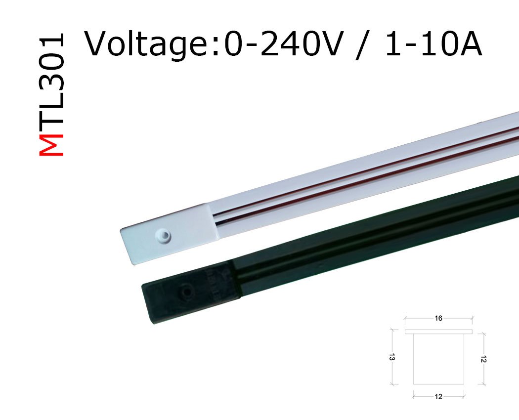 MTL301 2 circuit mini track 10A — M2 Retail
