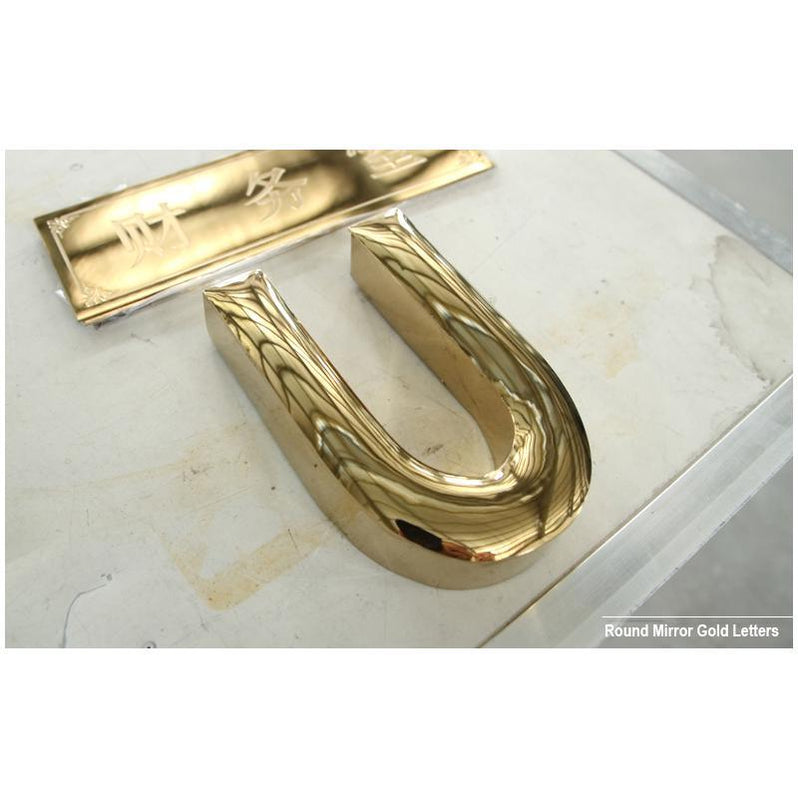 Premier Stainless Steel Letter for Reception Wall - Customized 10cm H ...