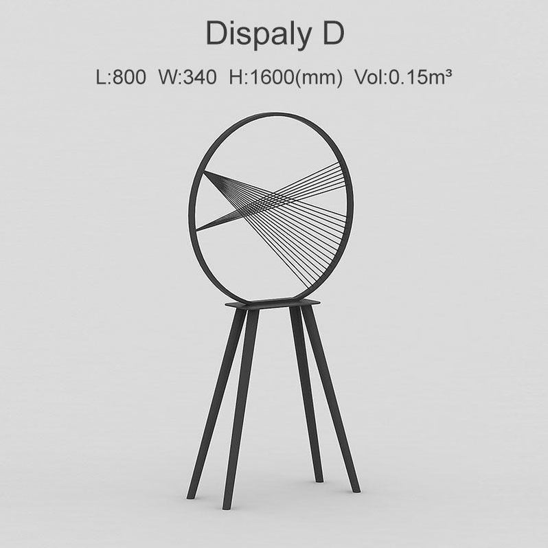 Retail Store Shop Display Window Uneven Group Promotion Table Gondola ...