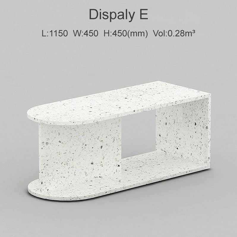 Retail Store Shop Display Window Uneven Group Promotion Table Gondola ...