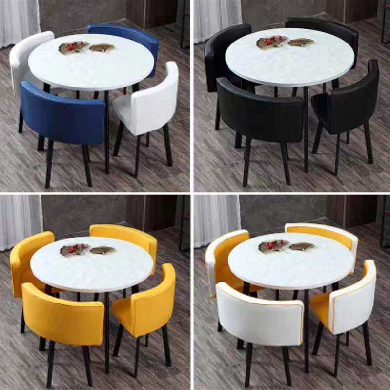 Simple reception table and chair combination — M2 Retail